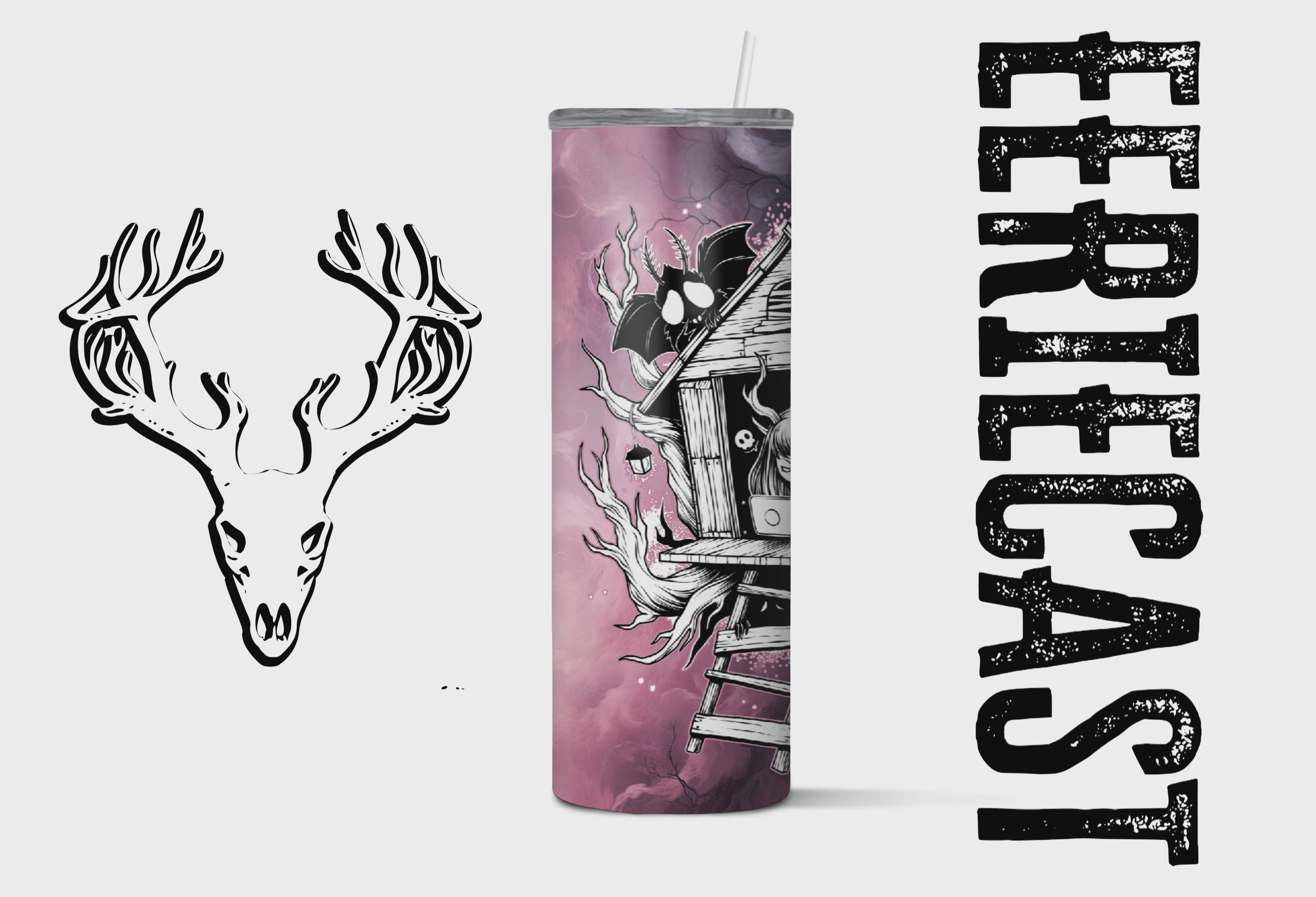 Treehouse Freaky Folklore 20 Ounce Tumbler – Eeriecast Store